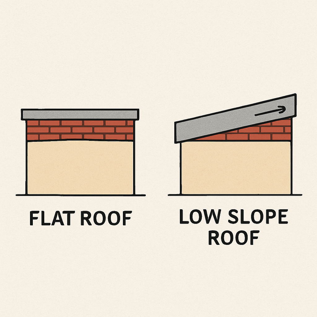 Flat Roof Vs. Low Slope: Which Is Best For Your Commercial Project ...